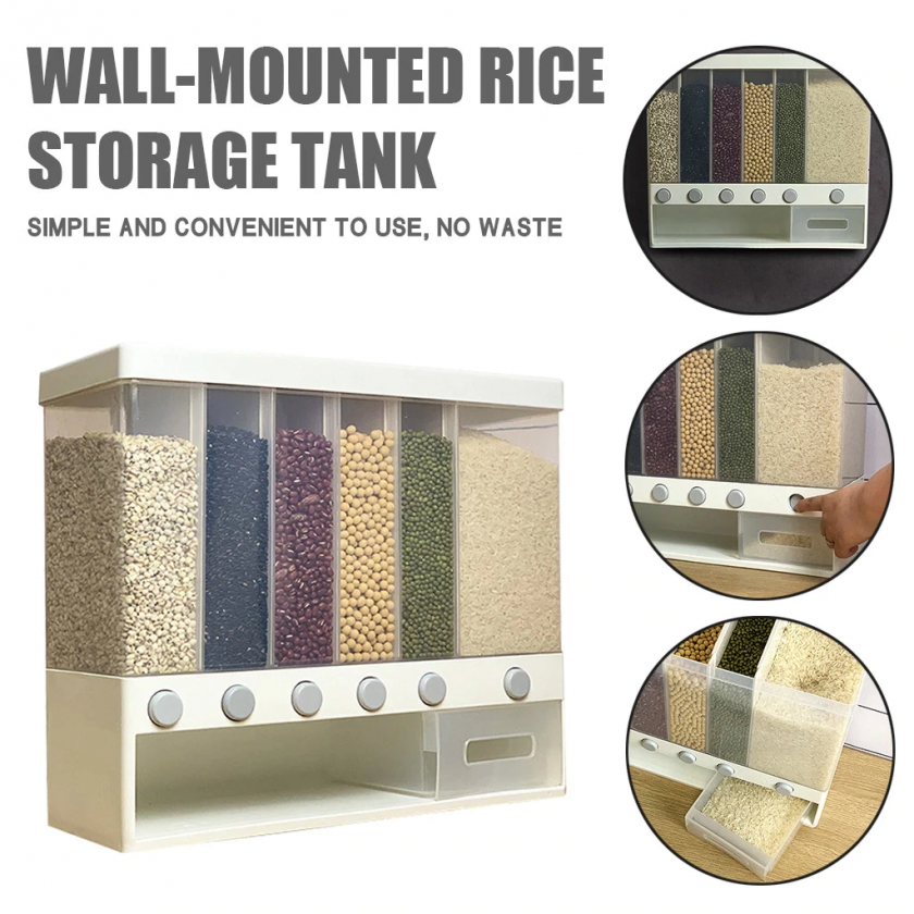 10KG Rice and Grain Dispenser – SuperSeller.pk